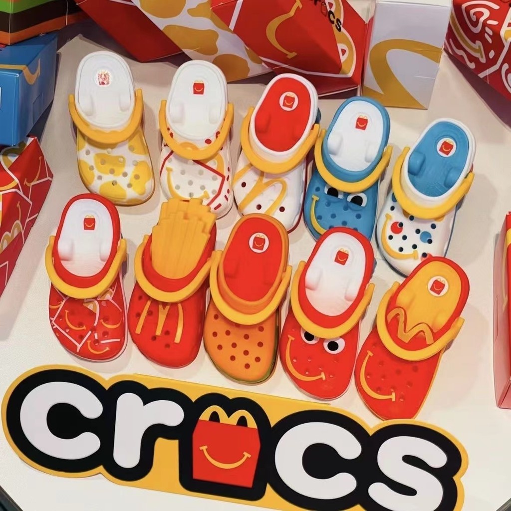 New 2024 McDonald's X Crocs Cave Shoes Pendant Souvenir Limit Mini ...