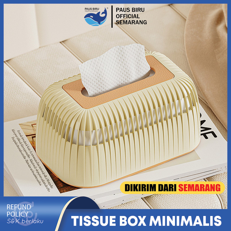 Blue Whale - Aesthetic Tissue Box Automatic Minimalist Aesthetic Pastel ...