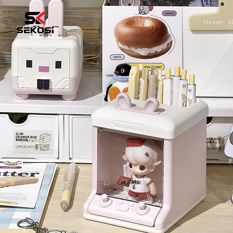 Sk Claw Machine Pen Holder Multifunctional Student Creative ins Style ...