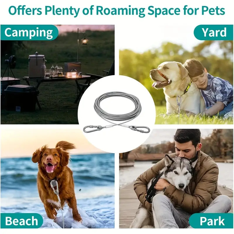 Accessories accessories/Extended 3m 9m 15m Stainless Steel Dog Anti ...