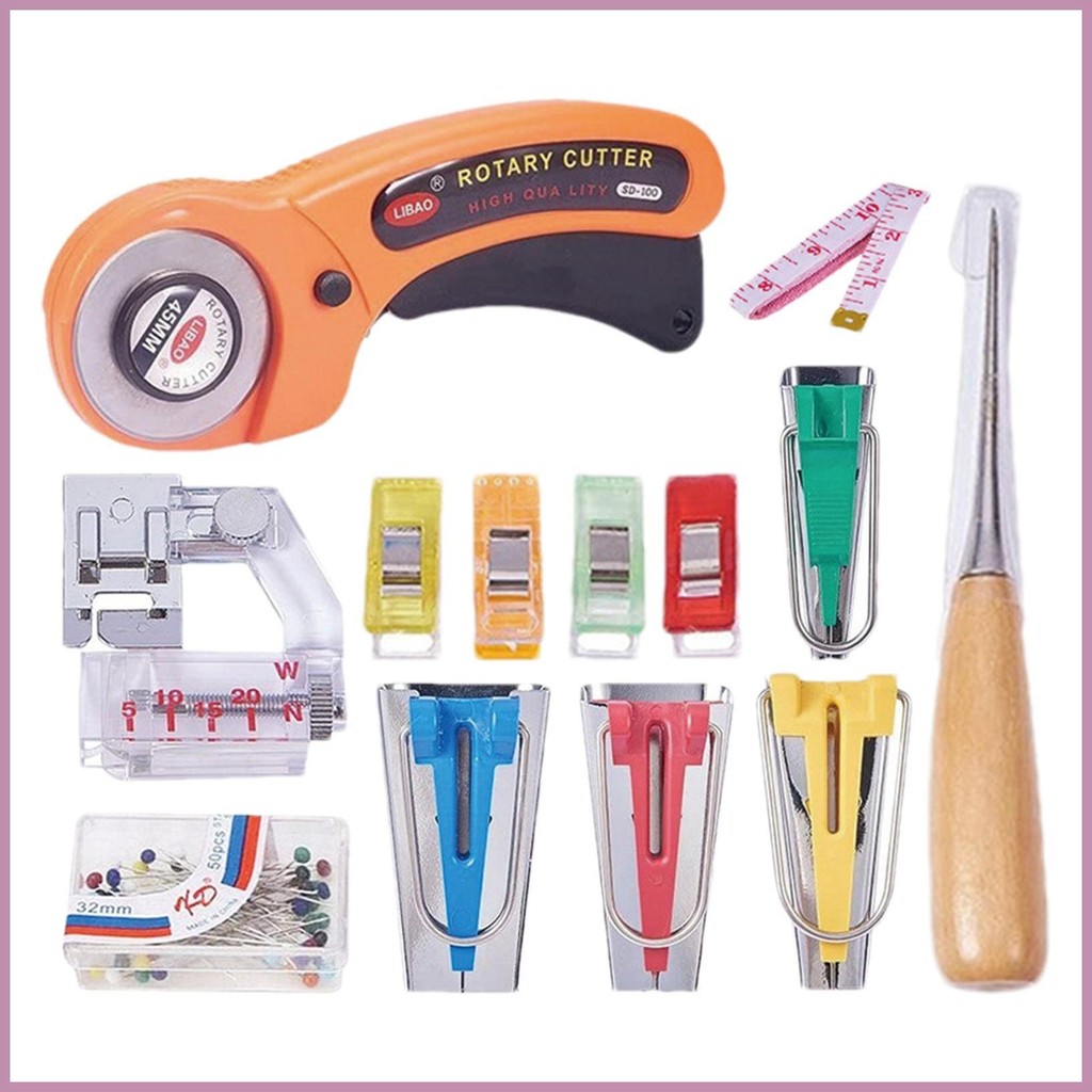 Adjustable Bias Tape Maker Bias Tape Maker Kit Adjustable Bias Tape ...
