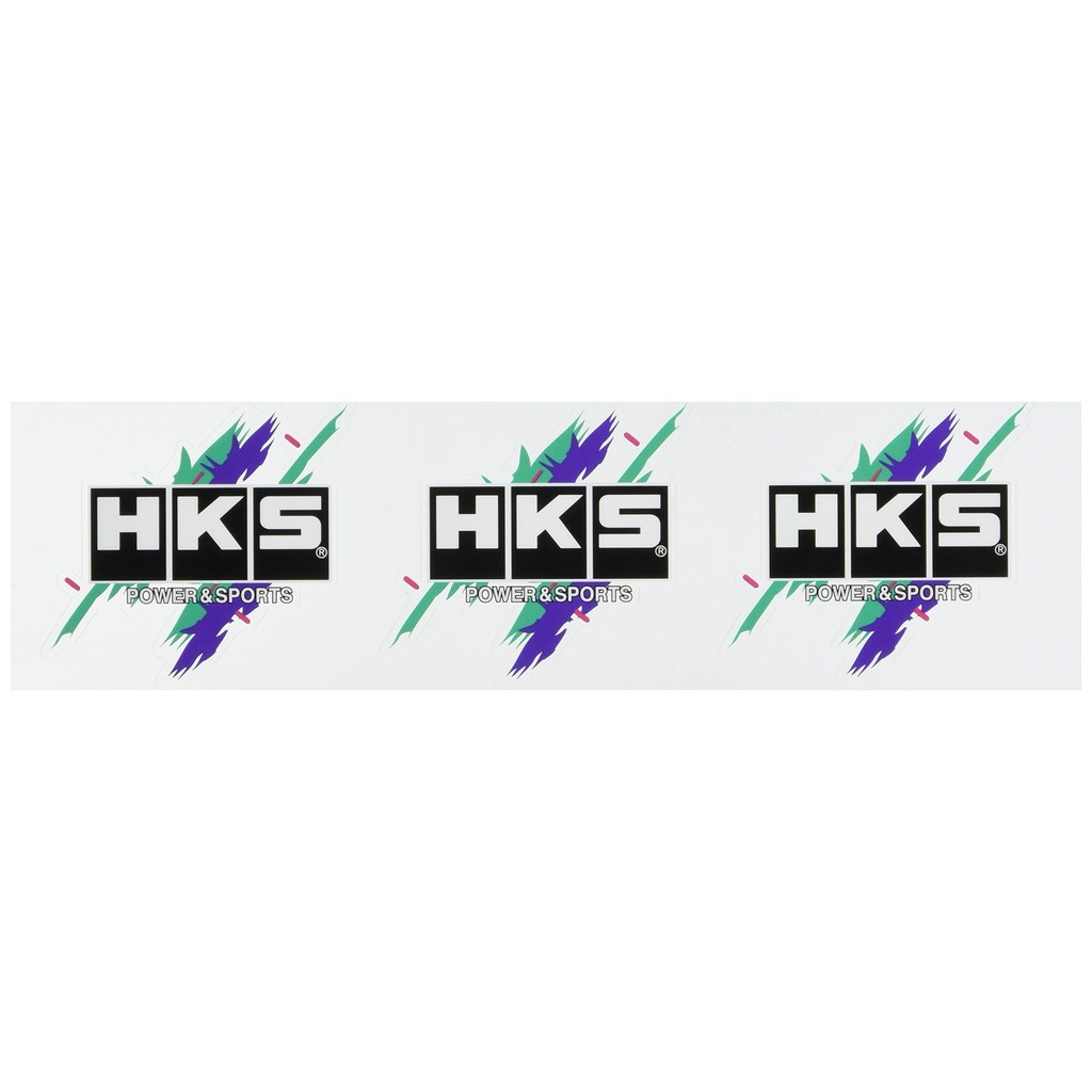 HKS Official Goods Sticker Super Racing 3pcs 51003-AK122 | Shopee ...