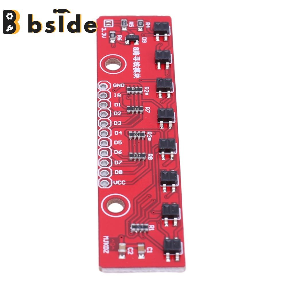PP+[Bside Tool Store] 3.3V-5V Tracking Sensor Module 8 Channel Line ...