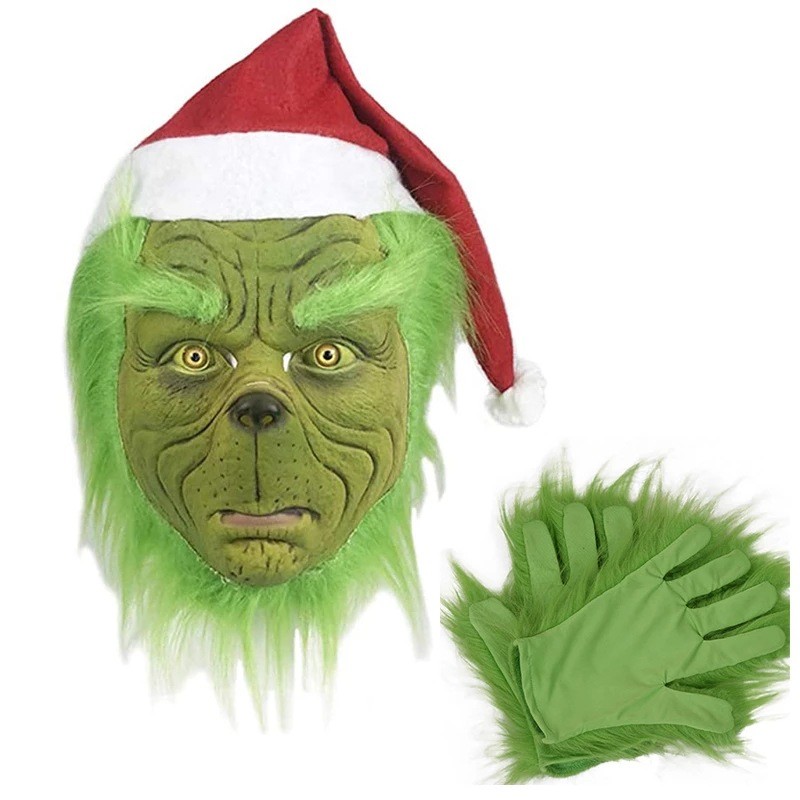 In Stock Dr. Seuss' How the Grinch Stole Christmas Grinch Cosplay ...