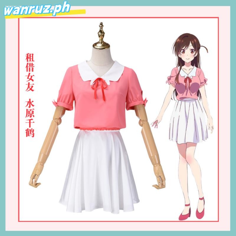 Anime Rent A Girlfriend Ichinose Chizuru/Mizuhara Chizuru Cosplay ...