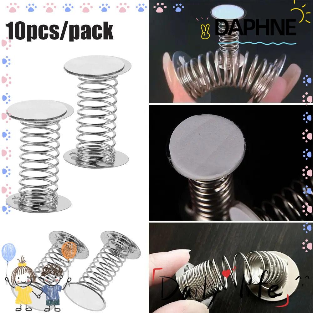 DAPHNE 10PCS Bouncing Standee Spring, 2.5cm DIY Spring Base, Toy ...