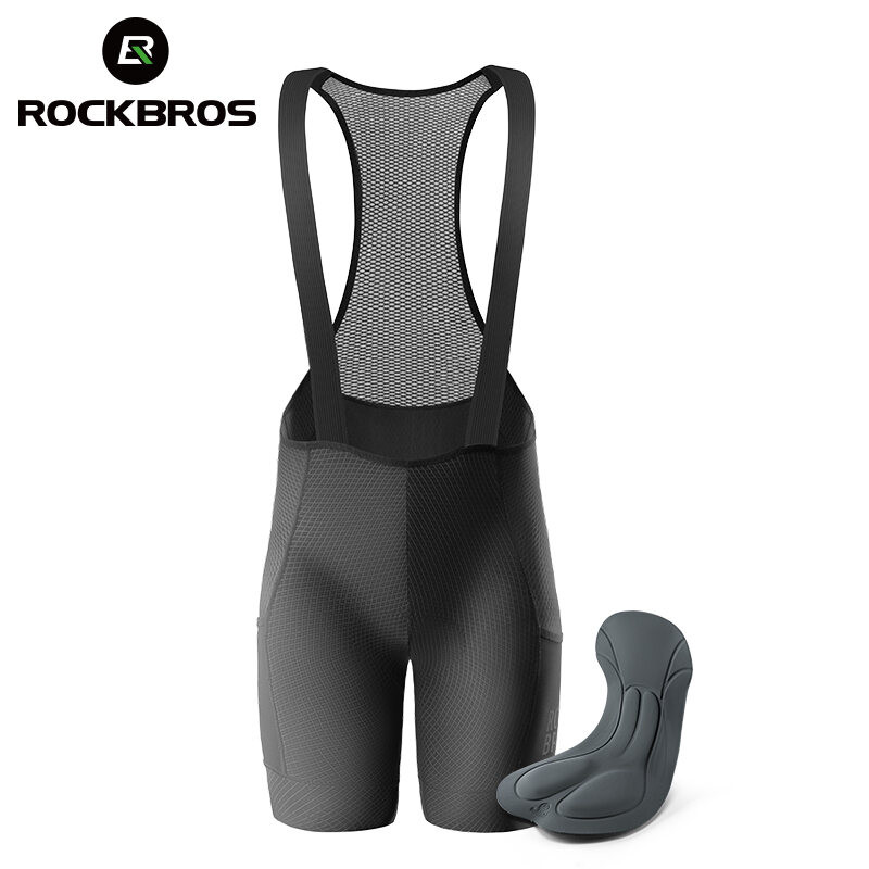 Rockbros Powerband Fualrny Cycling Bib Shorts Men's Cycling Shorts Pro Team Men Cycling Shorts ...