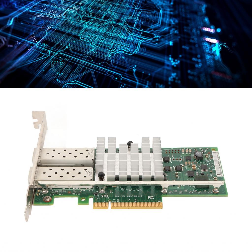 Maib Network Card SFP+ 10GB Adapter Dual Port VLAN Tagging Low Latency ...