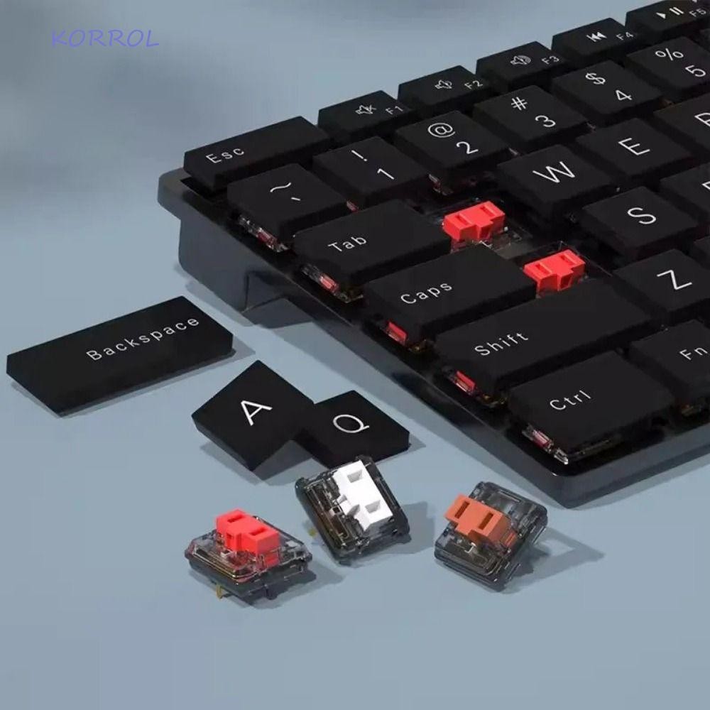 KORROL Keyboard Low Profile Switch, Acrylic Mini Low RGB Key Keypad ...