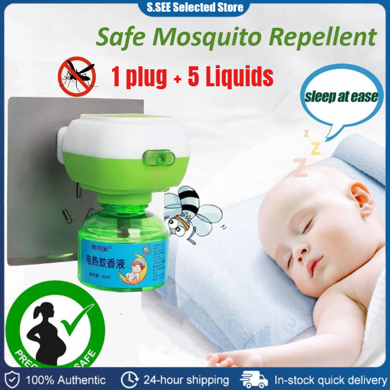 Safe Smokeless Mosquito Repellents for Baby Electric Repellent ...