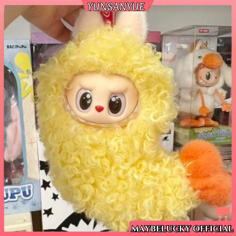 Labubu Shrimp Overalls Clothes Shrimp - Shaped Outfit labubu v1 v2 ...