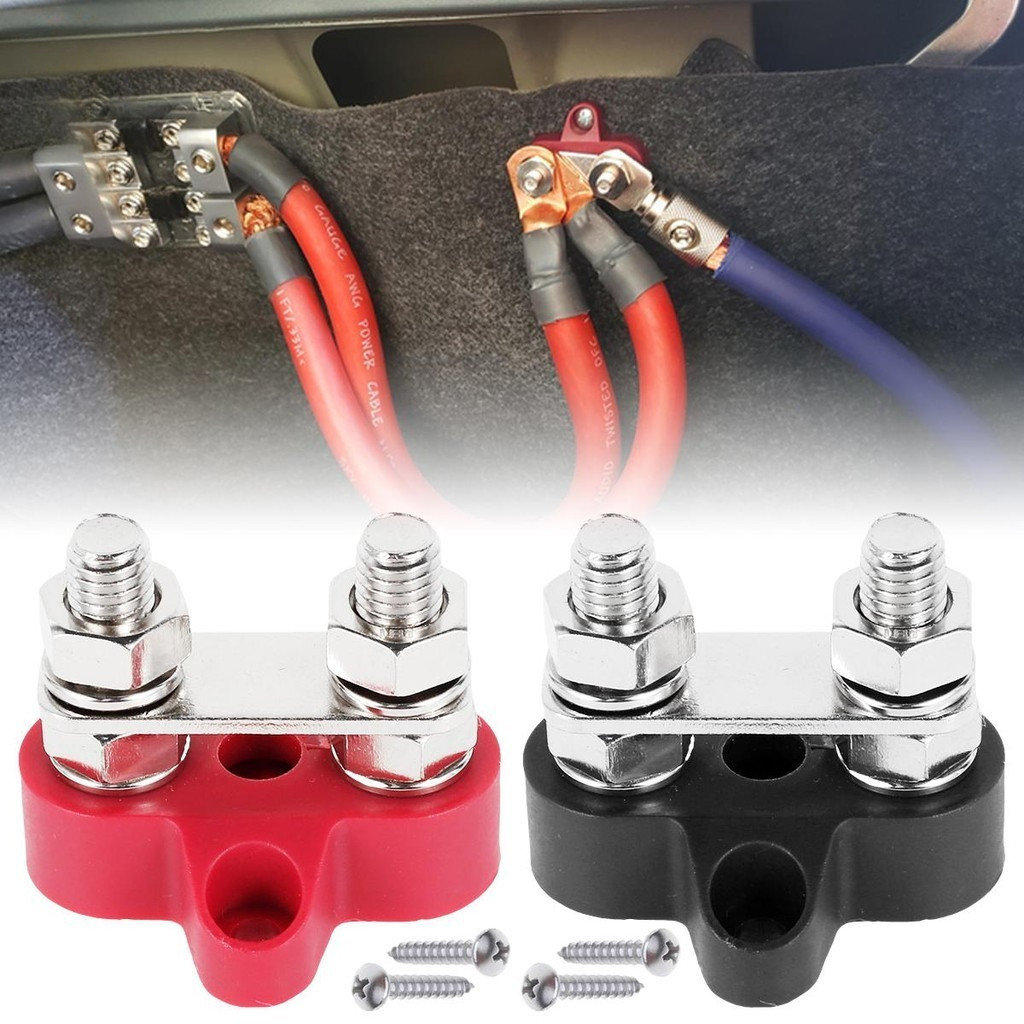 2Pcs M6 M8 M10 modified accessory wiring screw Bus Bar Terminal Block ...