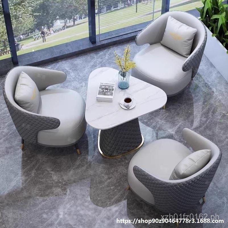 Luxury Combination Lobby Guest Coffee Table Negotiation Hotel Table and ...