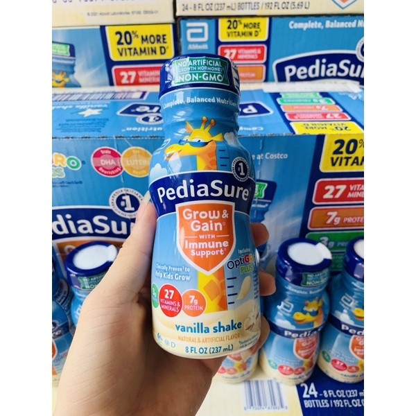 Combo of 6 bottles of American Pediasure vanilla Optigro Plus 237ml ...