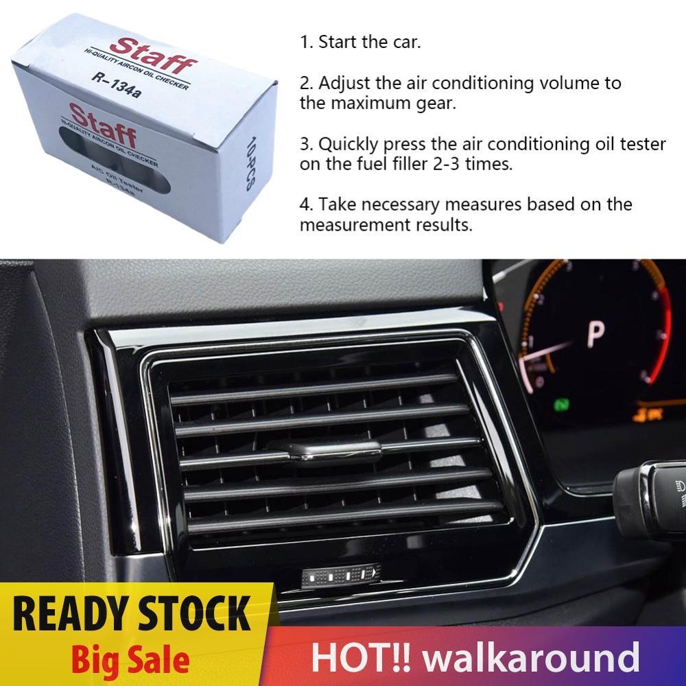 Auto Air Conditioning System Oil Tester R134A A/C Oil Tester Hi-quality ...