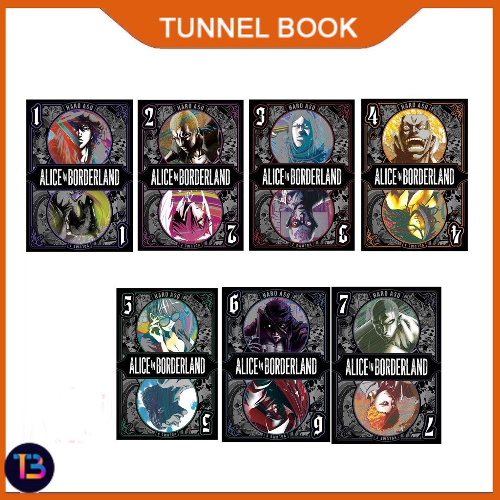 Alice in Borderland manga, 9 Book Series by Haro Aso (English ...