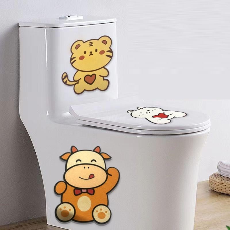 YOUJ Toilet Deodorant Stickers Cartoon Aromatic Stickers Aromatic ...