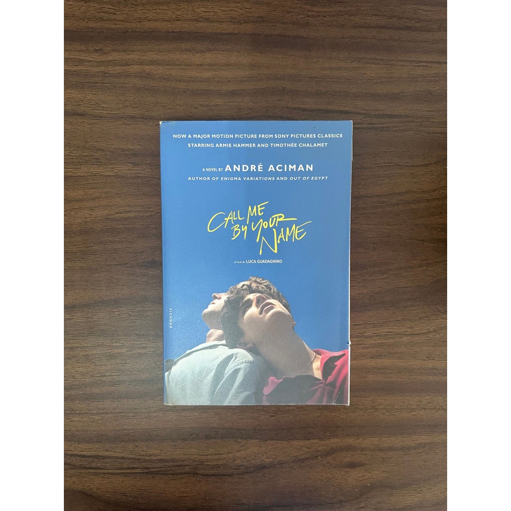 [Used Book] Call Me by Your Name: A Novel - André Aciman [Condition: C ...