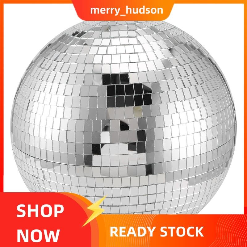 【In Stock】 30cm Disco Light Mirror Ball, Stage Reflective Party Mirror ...