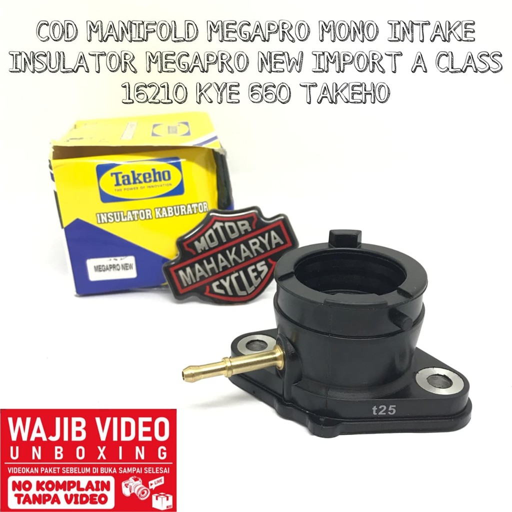 MANIFOLD MEGAPRO MONO INTAKE INSULATOR MEGAPRO NEW IMPORT A CLASS 16210 ...