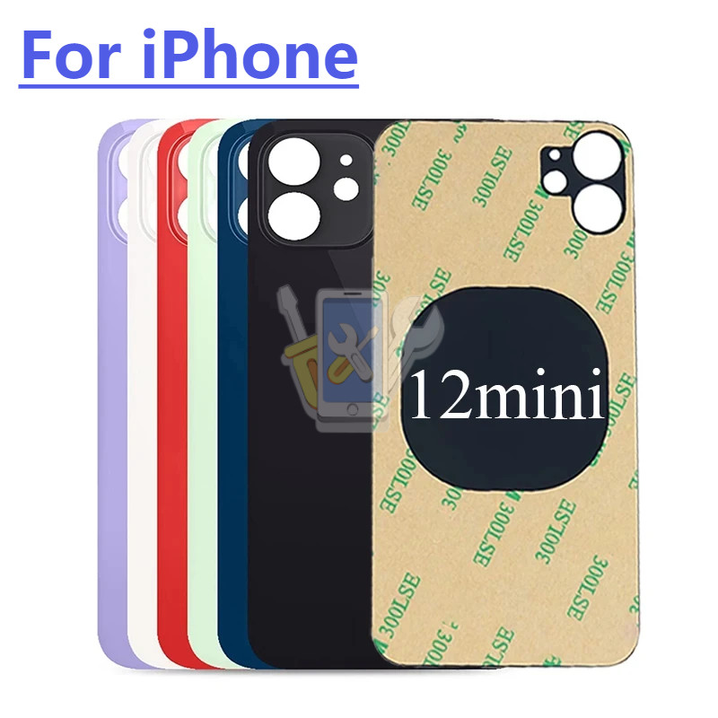 Back Glass for iP 12 mini Back Glass Replacement Back Glass Back ...