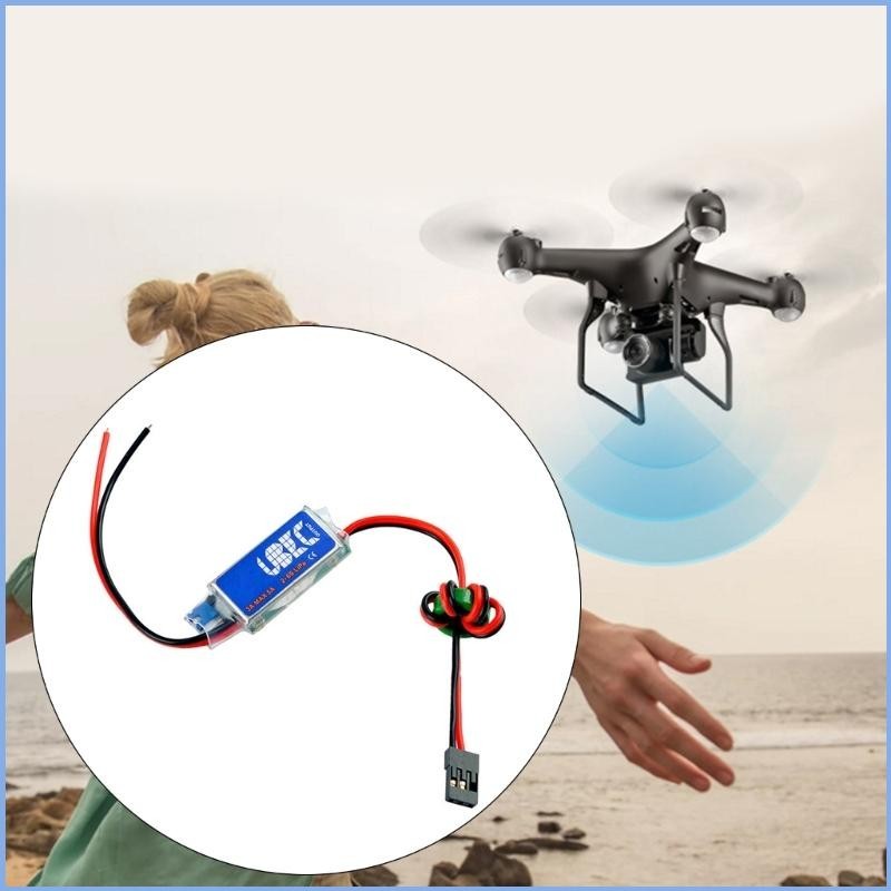 EZR 3A Switch Mode UBEC Output 5V 6V Full Shielding Antijamming ...