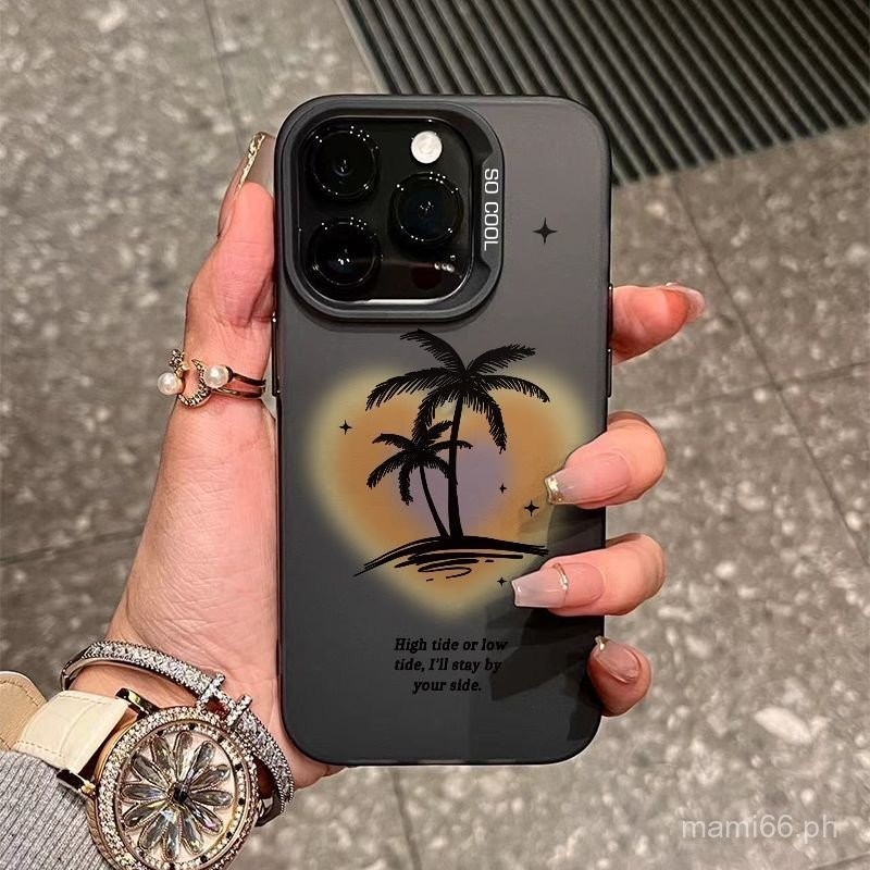 Trendy Sunset Seaside Coconut Mobile Phone Shell for iPhone ...