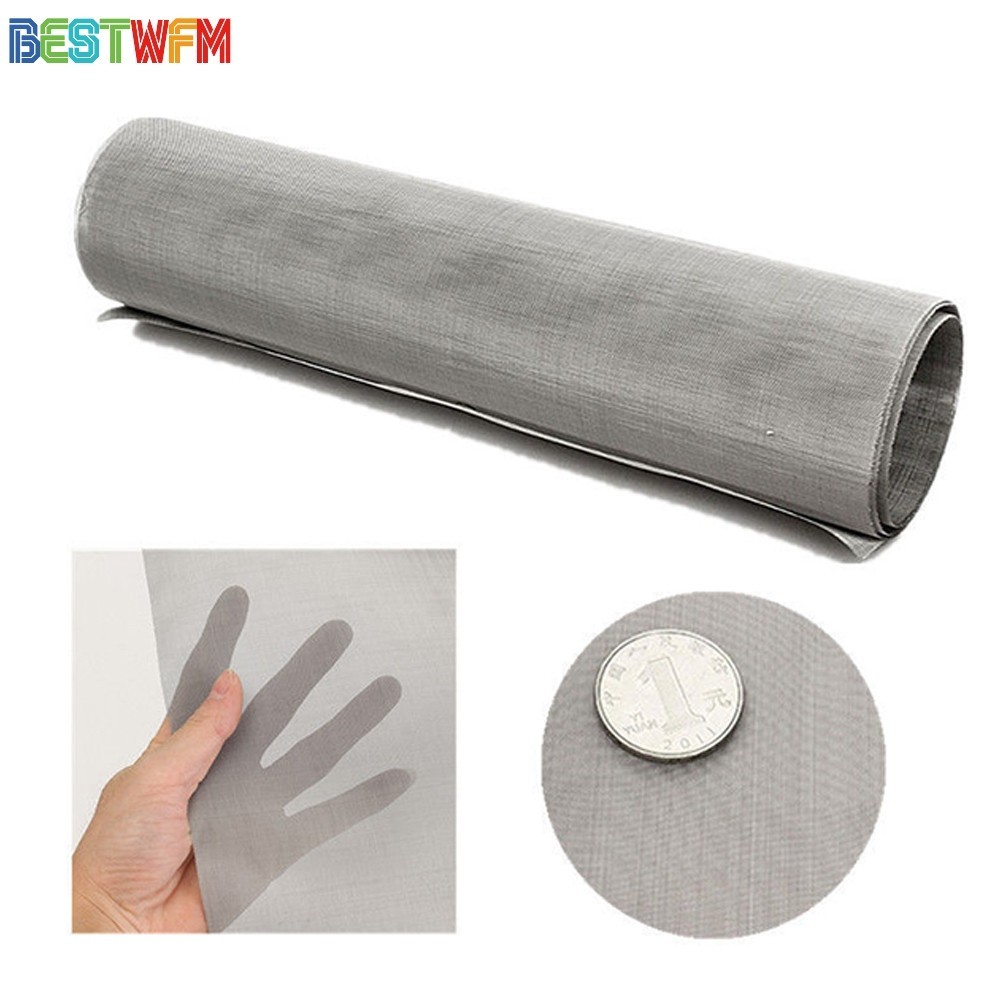 BESTWFM| SCREEN FILTER MESH STAINLESS STEEL 4-400 MESH 30x30CM ...