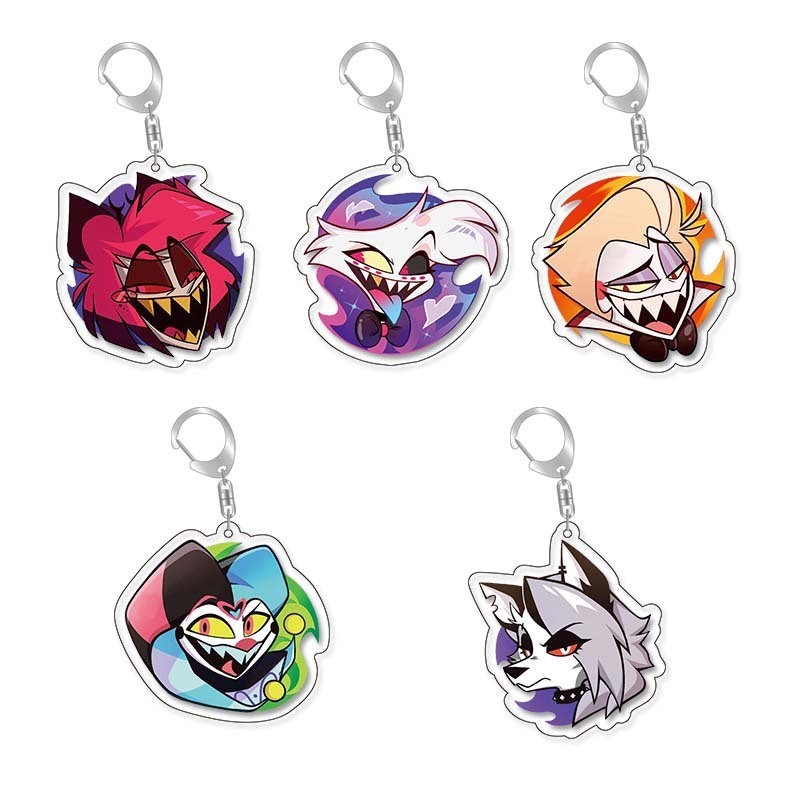 [Customized]Hazbin Hotel Alastor Anime Surrounding Acrylic Keychain ...