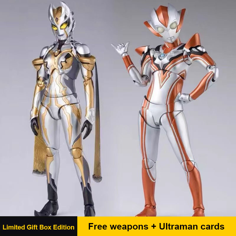 17CM Greco Gold Sparkling Ultraman Zero Toy Figure SHF Carmilla Diga ...