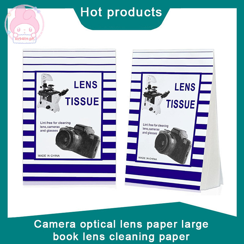 Xo94itn 50 Pcs / Lens Paper 10 * 15cm Large Lens Wiping Paper Single ...