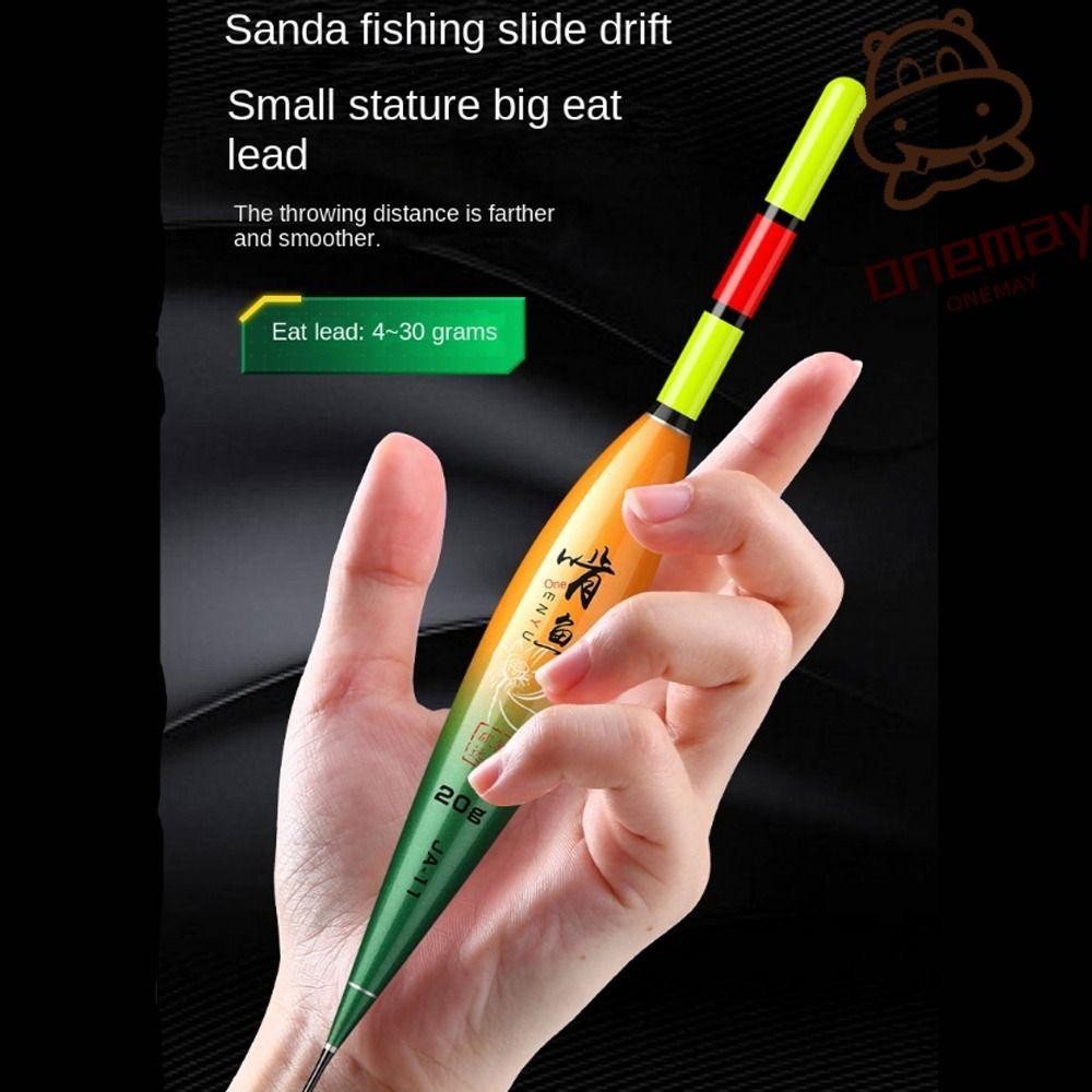 ONE-MAYSHOW Electronic Fishing float, Indicator Slip Drift Tube Light ...