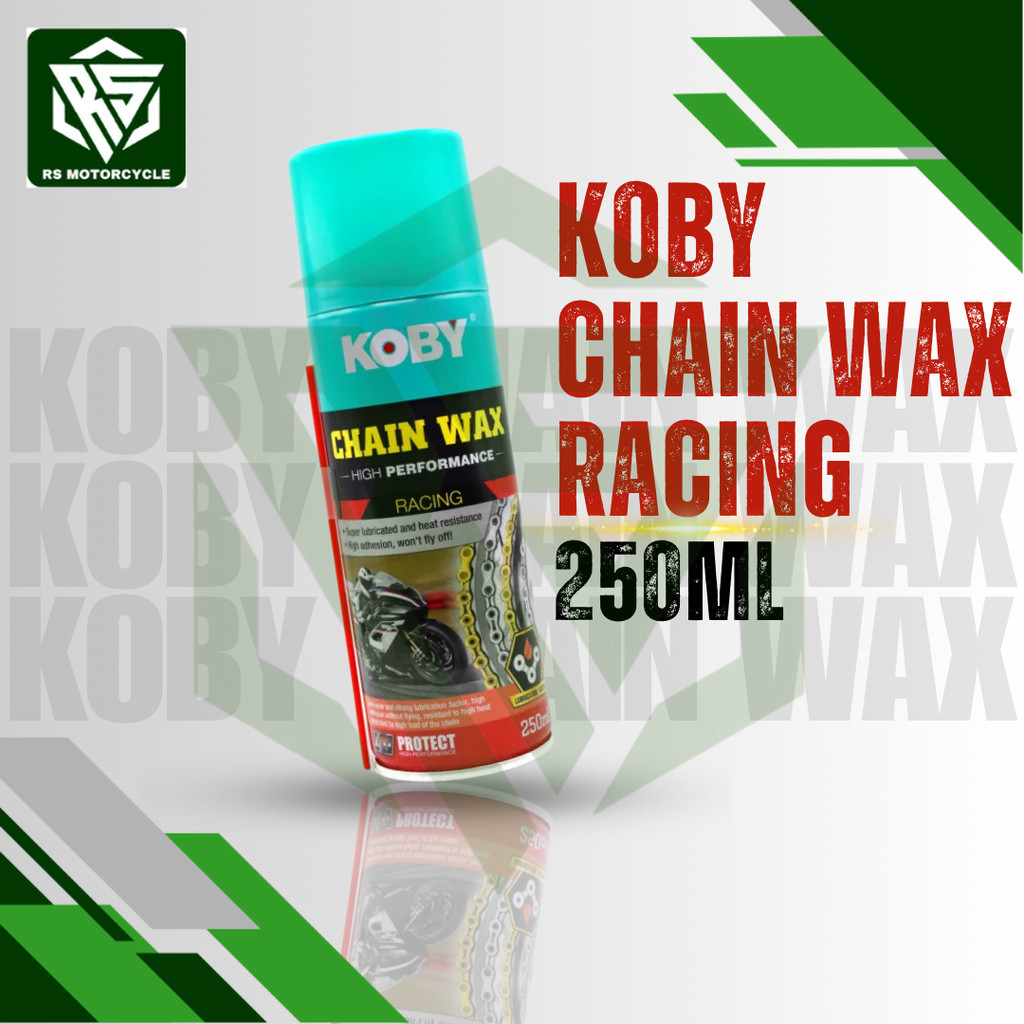 [RIDE SAFE] MOTOR CARE KOBY CHAIN WAX RACING 250ML | Shopee Philippines