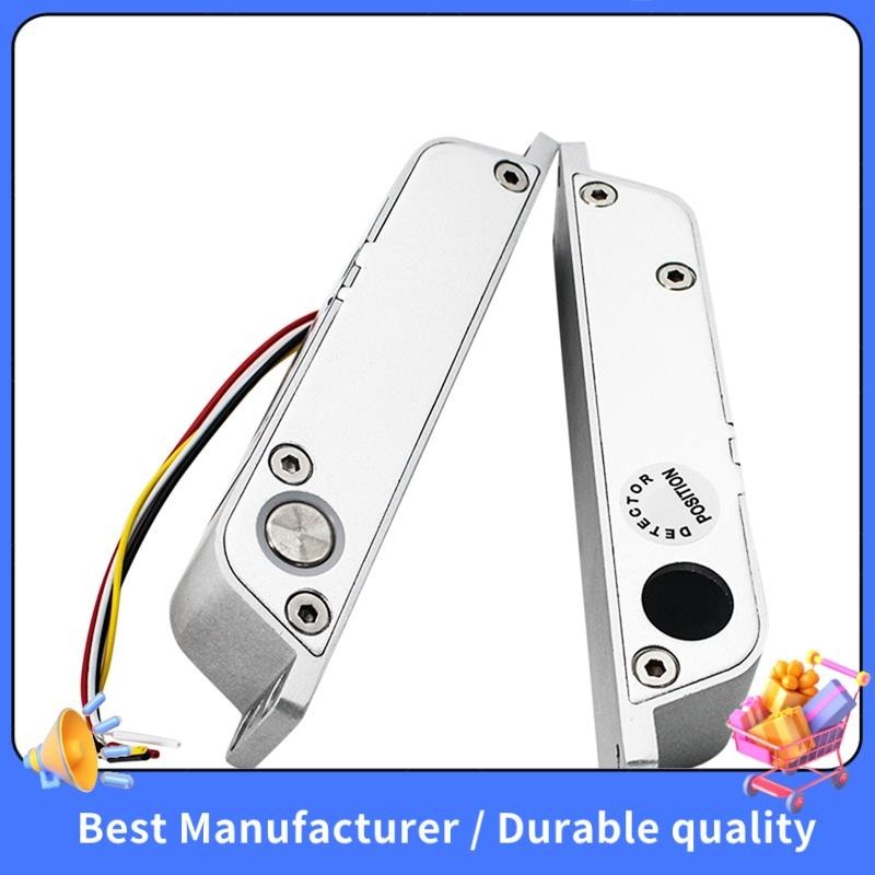 Electric Drop Bolt Lock 4 Wires DC12V Electronic Mortise Locks Wooden ...