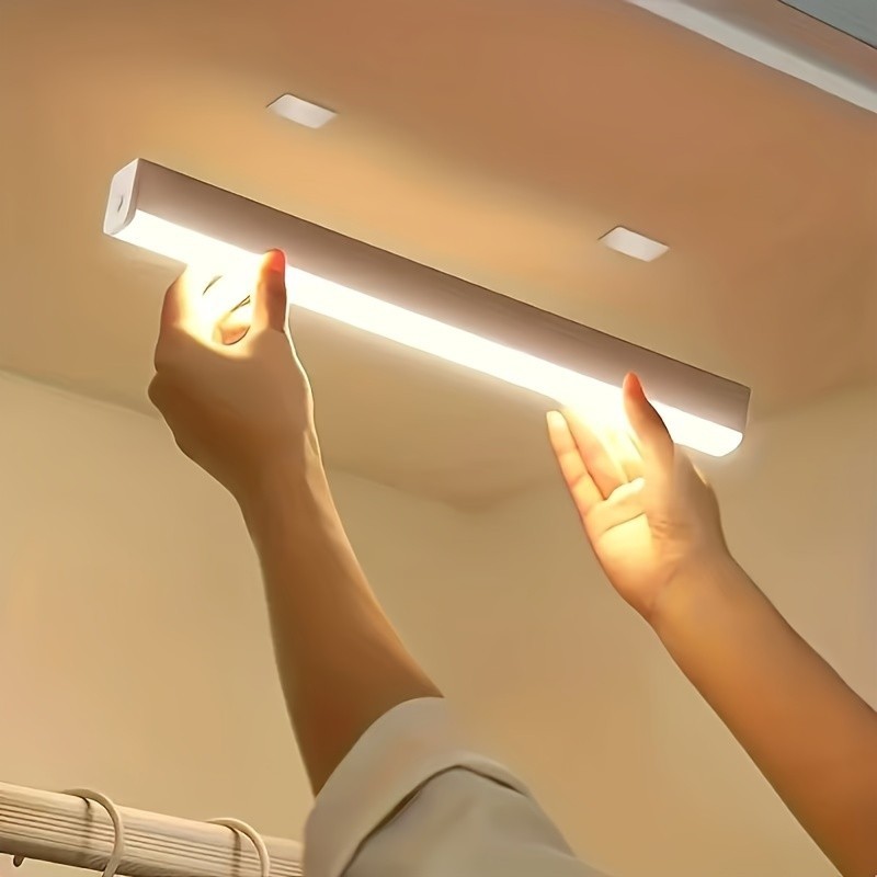 1 Under Cabinet LED Light Motion Sensor, Ultra-Thin Wireless Cabinet ...