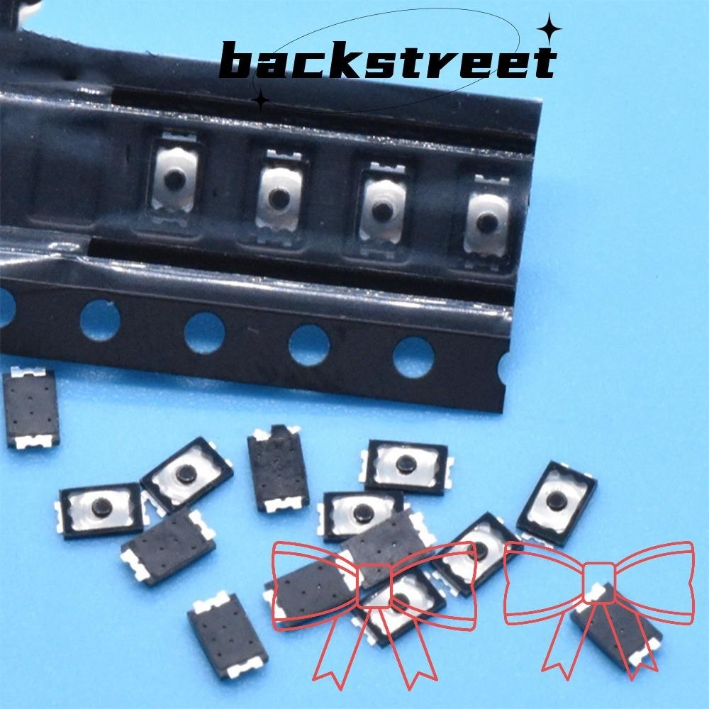 BACKSTREET 50pcs Tactile Push Button Mini PCB Push-button Thin Film Key ...