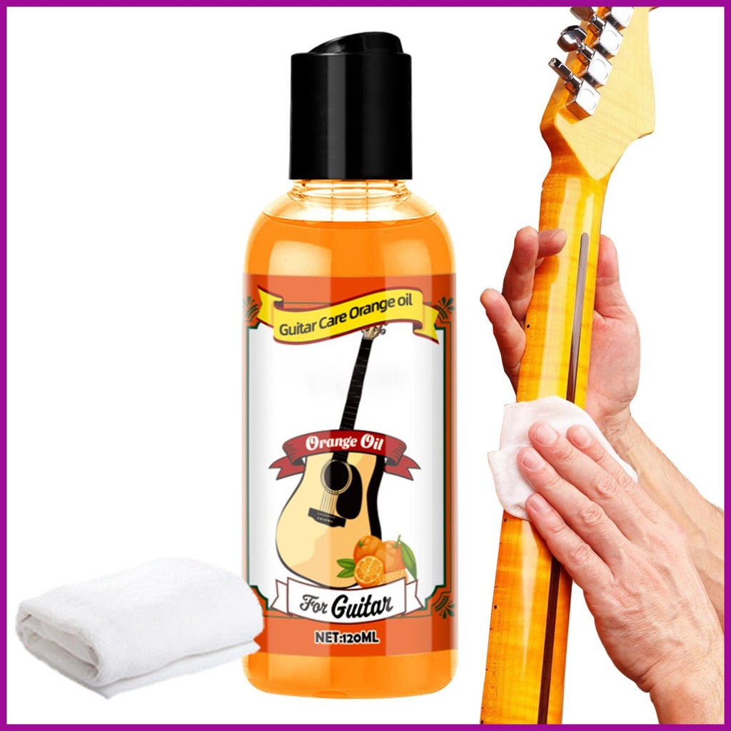 Fretboard Cleaner Guitar Polish Cleaner 120ml Polishing Oil Portable ...