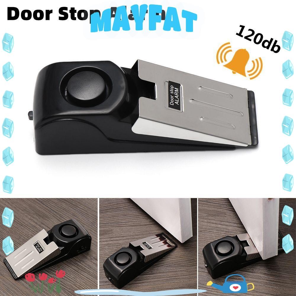MAYFAT Door Stopper Alarm, 120 dB Intruder Alert Detection Door Plug ...