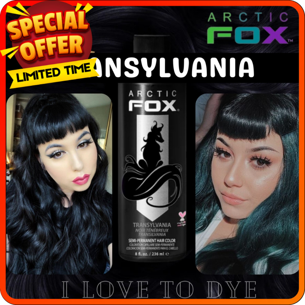 [I Love to Dye] Arctic Fox Transylvania Semi Permanent Hair Dye ...