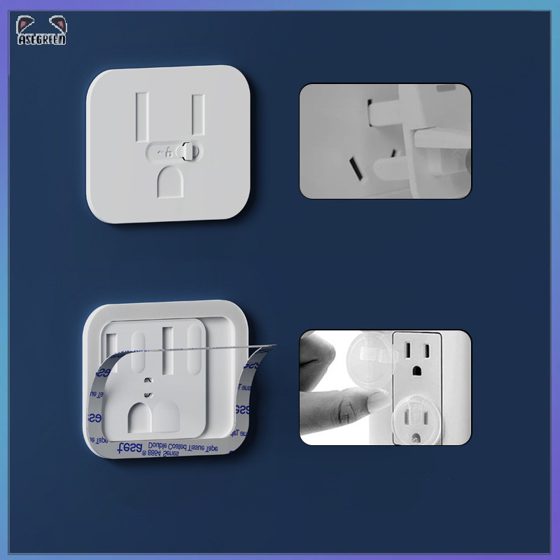 Asegreen Socket Protection Cover Electric Shock Plugs Protector Safety ...