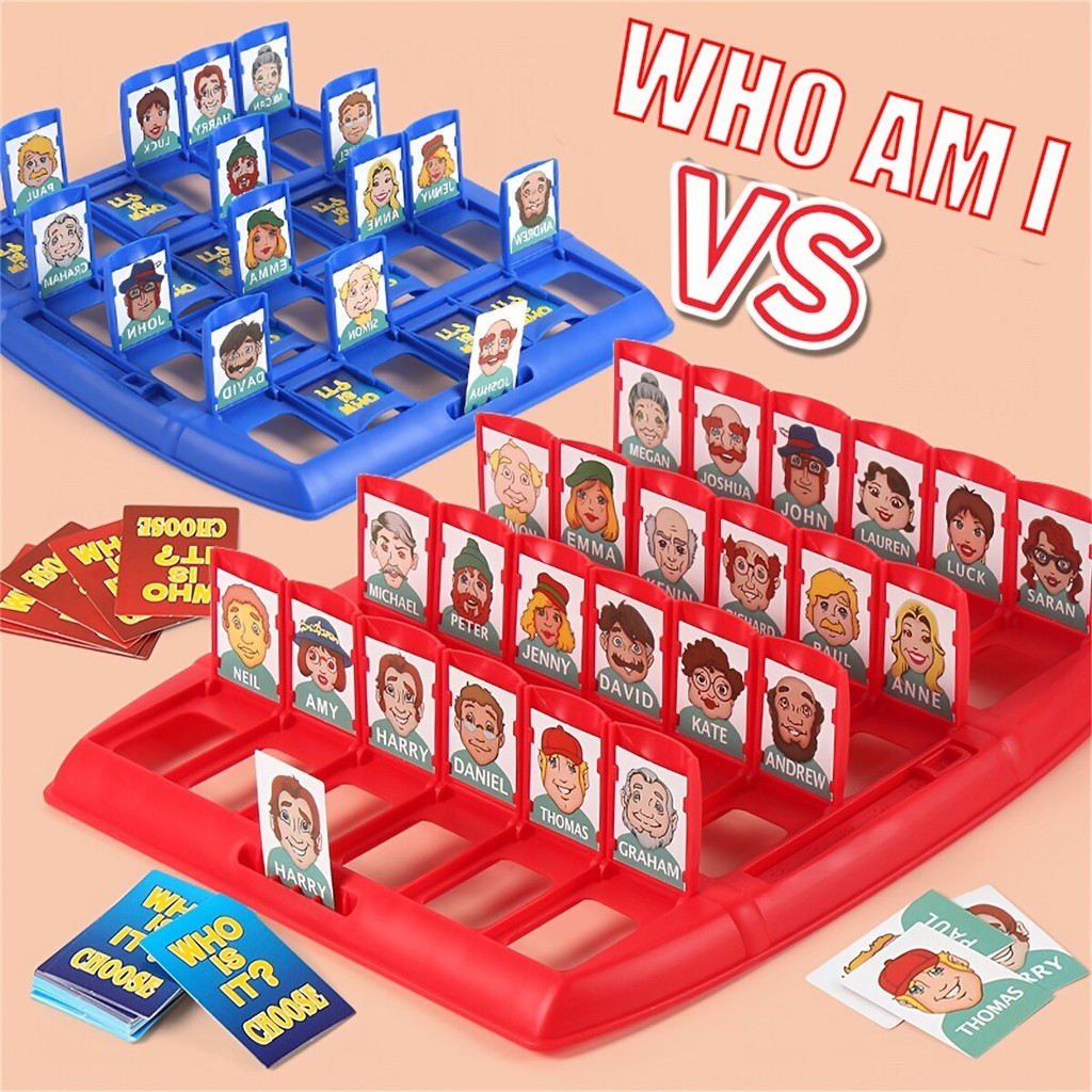 Guess Who Is It Board Game Funny Guess Who Board Games Family Party ...