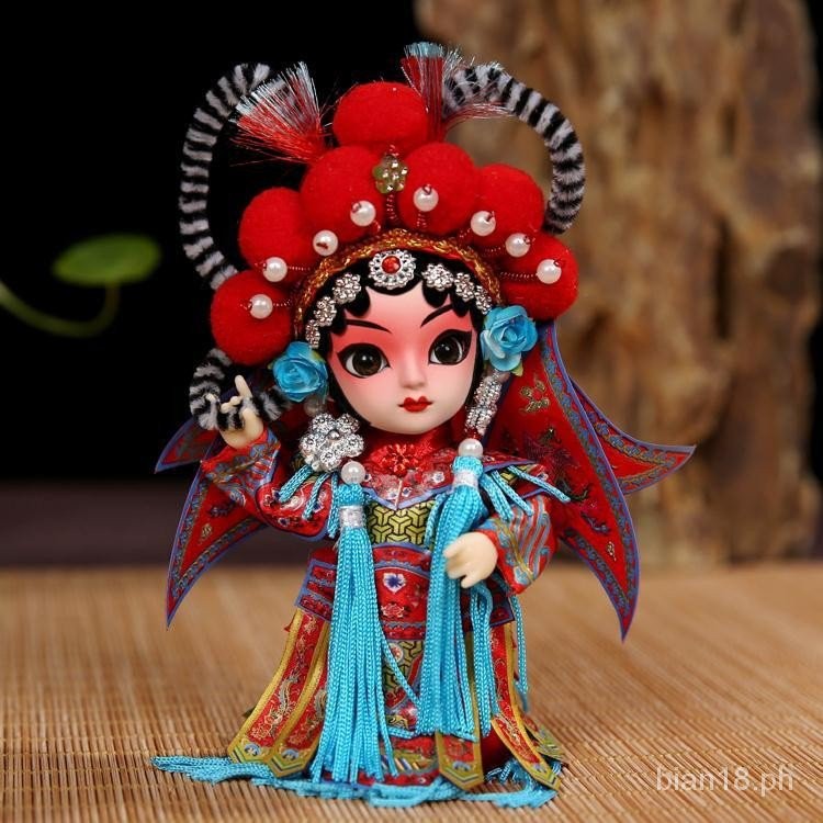 Chinese Opera Character Decoration Beijing Silk Doll Peking Opera ...