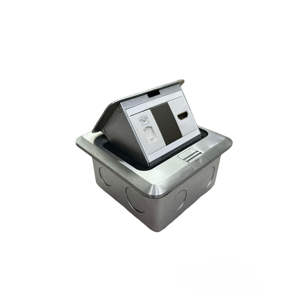 Orbik / T&J Floor Outlet Pop-up Telephone Outlet and HDMI Outlet with ...