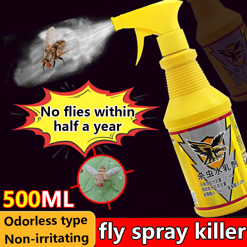 effective fly spray killer 500ml fly killer spray insect killer spray ...