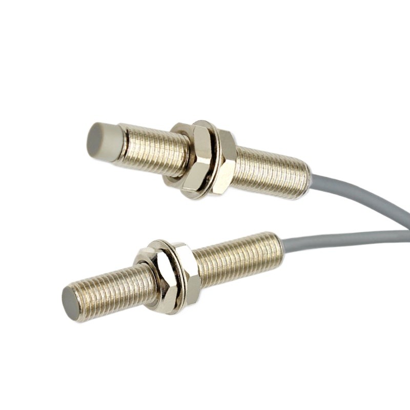 M8 thread inductive proximity switch diameter 8mm cylindrical metal ...