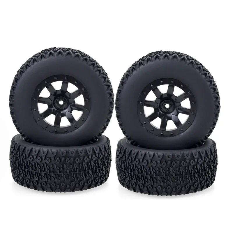 ZD Racing RC Wheel 1:10 Short Course Truck Tires Set 12mm Hub Hex For ...