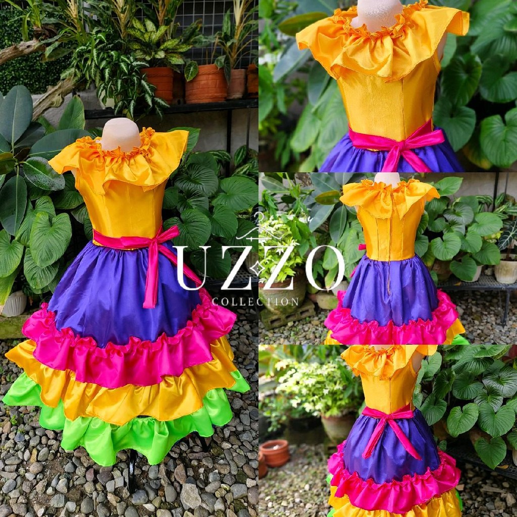 HABLON II United Nations National Costume Attire Panama Puerto Rico ...