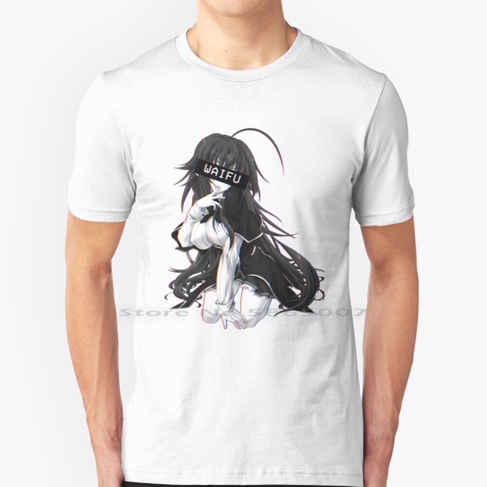 Rias Waifu T Shirt 100% Cotton Rias Gremory Demon Dxd Highschool Born ...