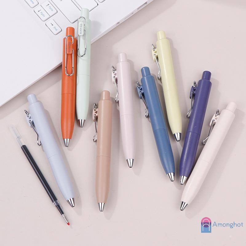 Amonghot> 0.5mm Small Thick Core Fat Mini Pocket Pen Neutral Quick Dry ...