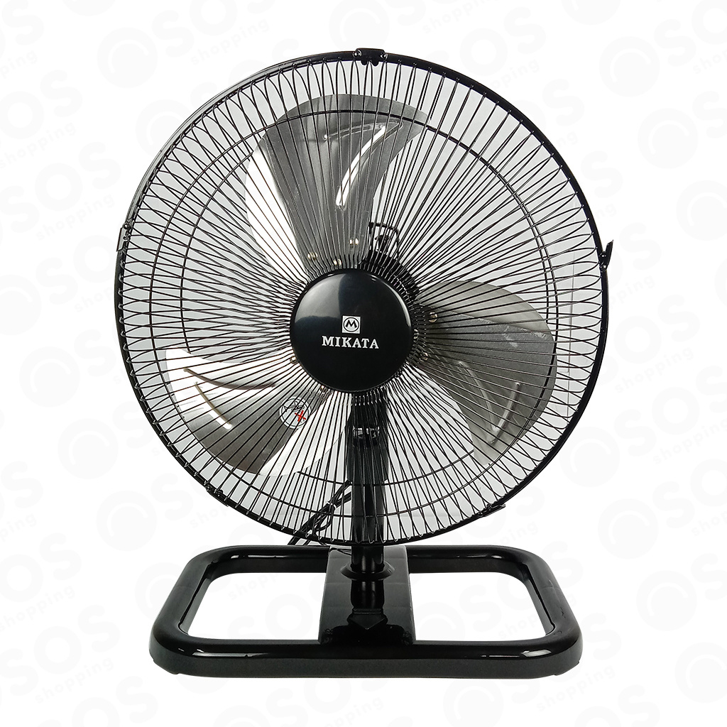 MIKATA 16 Inches Ground Desk Electric Fan 50W (3-Metal Blade) MIK-1620 ...